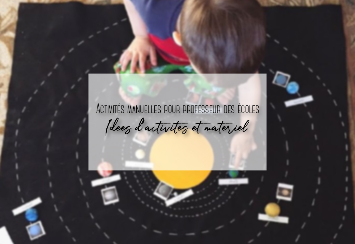 Activités manuelles pour professeur des écoles : idées d’activités et ...