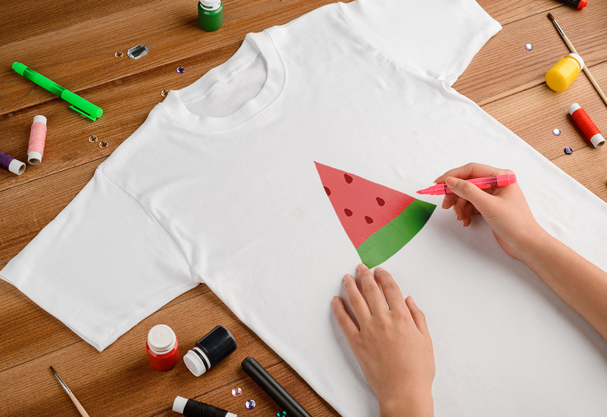 Comment customiser un t-shirt ? - Creavea